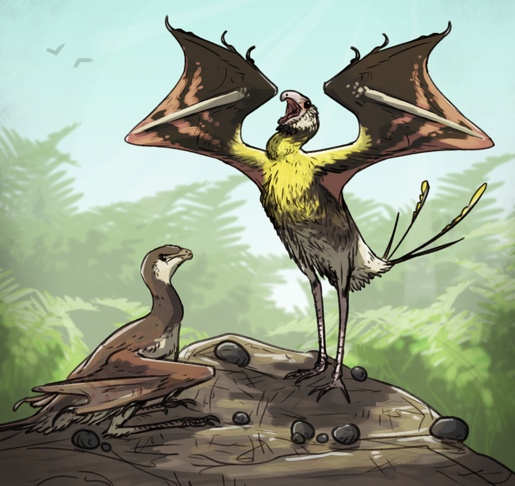 This Jurassic Dinosaur Had Bat-Like Wings